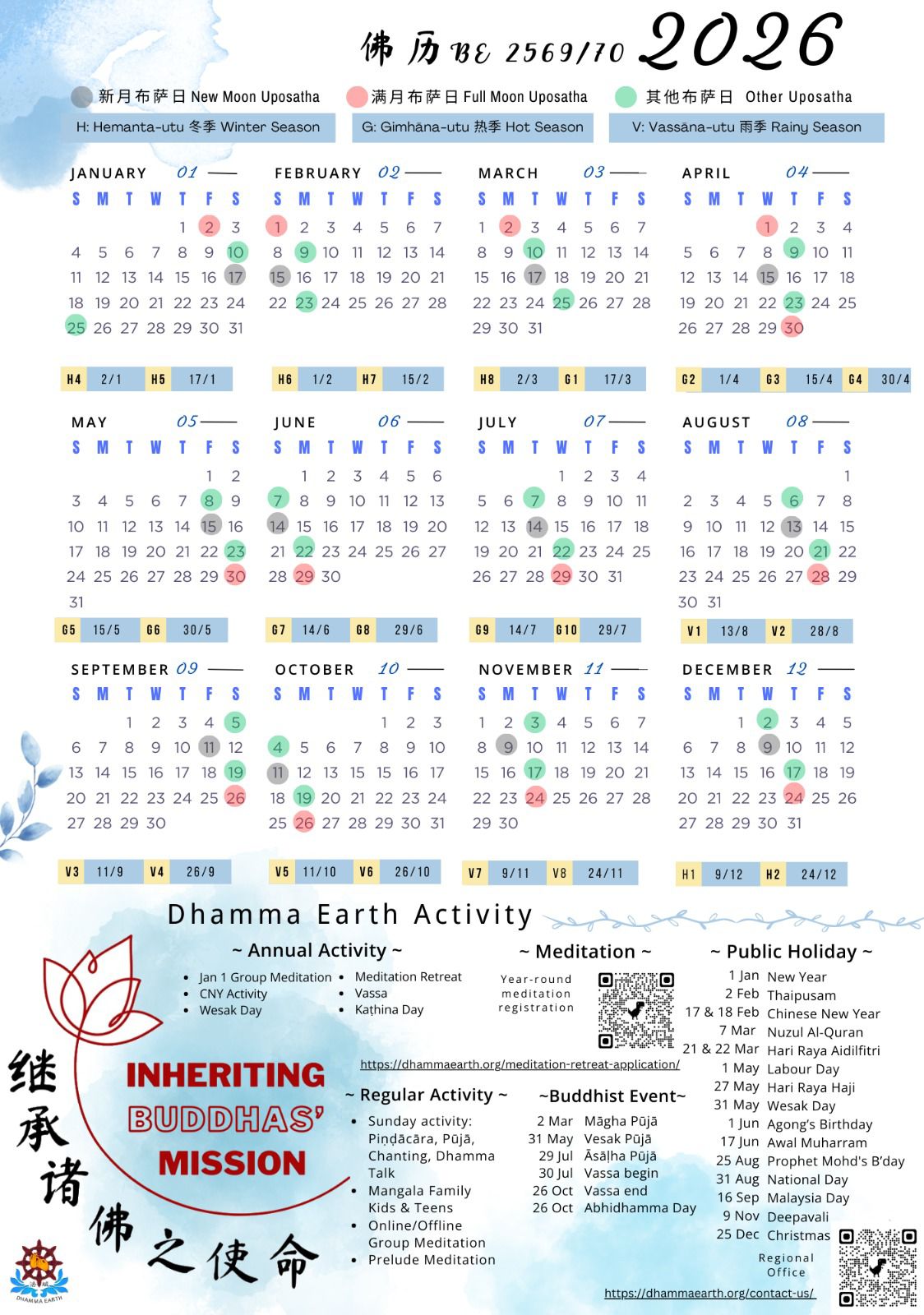 December 2025 | Dhamma Earth 法域